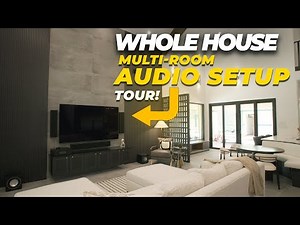 Whole House Multi-Room Audio Setup at Adam LZ's House