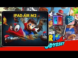 Super Mario Odyssey on iPad Air M2 | MelonX 2.0.1 iOS Switch Emulator Gameplay TEST