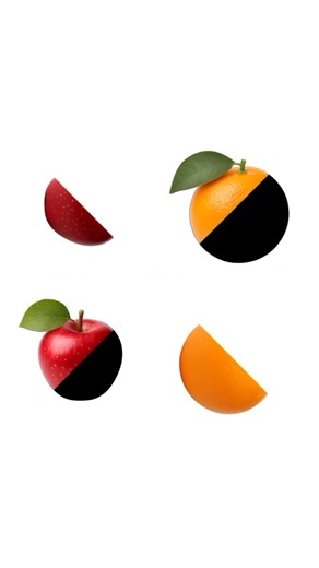 Apple and Malta Shadow Matching Challenge Video #challenge #funnyshorts #matching