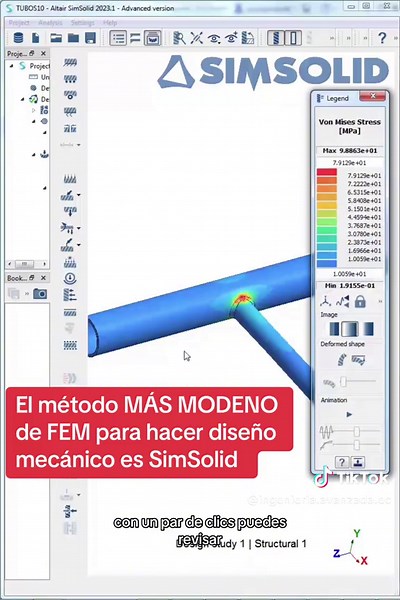 El método más moderno de FEM: SimSolid para diseño mecánico