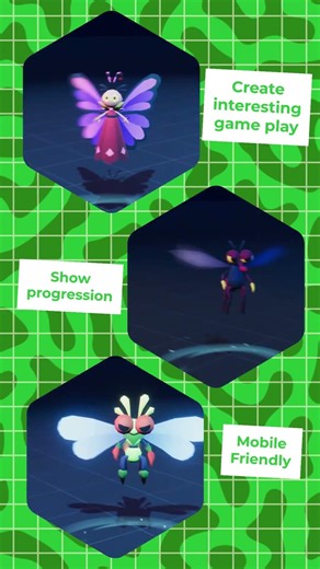 🐝 You have to get these 3d animated insects with evolution forms for your game development🐝!