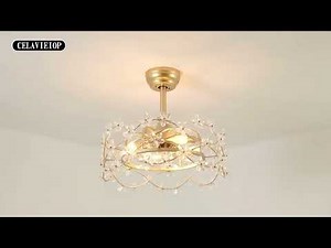 Flower Ceiling Fan Light Installation Tutorial