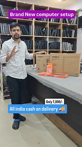 Brand new computer setup with 19 inch screen 4 gb Ram 128 gb ssd keyboard mouse cables cleaner mousepad Laptop Adda Best second hand in your hand ☎️8854-833-933 ☎️63-6737-2712 #usedpc #laptop_adda #jaipur #viral #laptop #trending #saiyarasong❤️ | Laptop adda