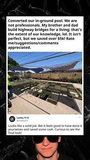 DIY Pool Transformation