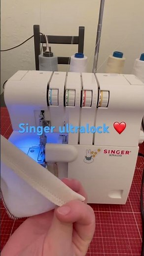 Nähen mit Singer ultralock Maschine #overlock #singer #machine #embroidery