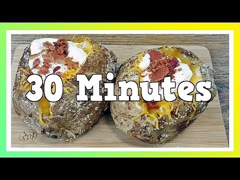 How To Make Baked Potatoes Fast
