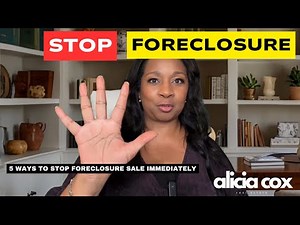 How to Stop Foreclosure Immediately