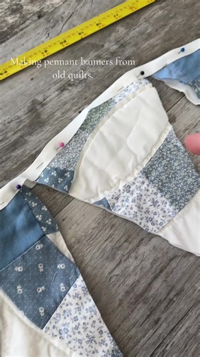 Sewing a handful of pennant banners, adding a personal touch to my website's charm. Coming soon! 🧵 #quilt #quiltersoftiktok #quilts #diy #diyproject #antique #sewing #sewingtiktok #diy #fyp #upcycle #sewingproject #upcycling #sewingtutorial #cozyaesthetic #cozyathome #homemade #handmade #sew #sewing #n #handmade #sewingproject #diy #fabric #hen #fashion #henf #sewsewsew #sewinglove #quilting #couture #cklich #sewistsofinstagram #quilt #sewersofinstagram #sewingaddict #isew #handmadewithlove #me