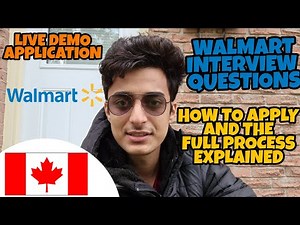 🇨🇦 PART TIME JOBS AT WALMART || INTERVIEW QUESTIONS || HOW TO APPLY || FULL PROCESS ||