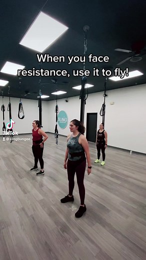 Resistance training at it’s finest! 💪 #bungee #bungeefitness #bungeejump #tiktokhalloween #livelaughlove #flauntitchallenge #selfimprovement #fitness