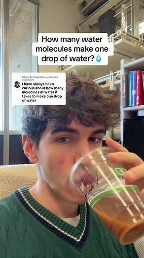 How Many Water Molecules in a Drop? Stoichiometry Explained