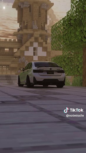 Minecraft Car Edit: Silly BMW M340i Animation