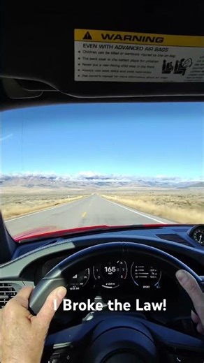 170 MPH in 2025 Porsche Carrera. Rush!