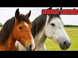 Animal Sounds and Names for Toddlers (41Amazing Farm & Wild Animals) | Educational Video for Kids