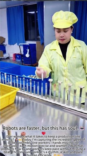 Assembly Line Speed: Hands Faster Than Eyes! ⚡👐