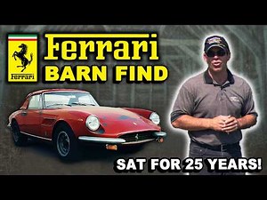 BARN FIND 1968 Ferrari 330 GTS! Uncovered and Restored After 25 years of Sitting