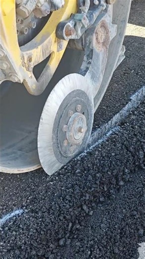 Road Cutter Machine in Action ⚙️ | Asphalt Cutting Technology 🔥