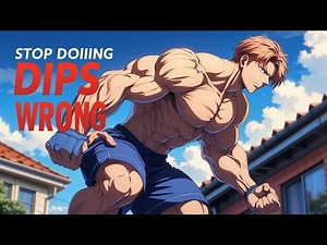 Tricep Dips Tutorial: Stop Shoulder Pain & Build Bigger Arms (Correct Form Guide)”