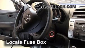 Interior Fuse Check: 2013 Mazda 6 i 2.5L 4 Cyl.