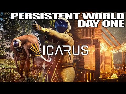 Finally we Can Make a REAL WORLD! | Icarus Gameplay | Part 1