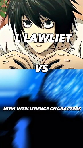 L Lawliet IQ Battle in Death Note Anime