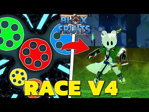 TUTO FR : COMMENT AVOIR LA V4 DE SA RACE SUR BLOX FRUITS !