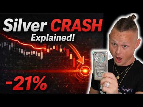 Silver CRASH Explained! My Price Prediction And Analysis... Gold Too!