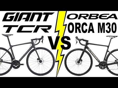 Giant TCR Advanced 2 VS Orbea ORCA M30 (2021)