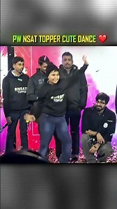 NSAT Topper Dance 🕺 #physicswallah #dance