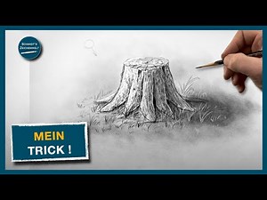Realistic Tree Trunk Drawing – Easy Step-by-Step Guide