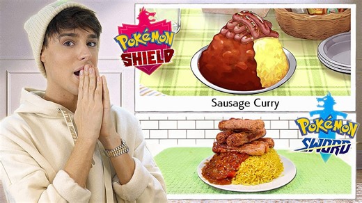 Following Pokemon Sword and Shield Recipes in Real Life