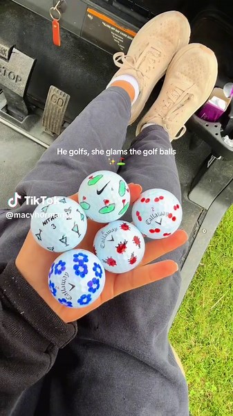 Creative Date Idea: Decorate Golf Balls Together