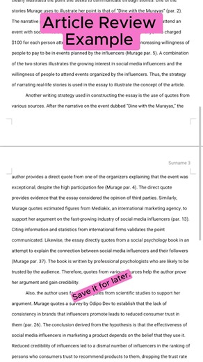 Article Review Example on “The Rise and Rise of the Social Media Influencer” by Anita Murage
