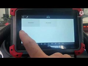 programmation de clé Renault clio 3 2005 et 2006 xtool-100 pad