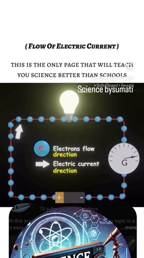 Flow of electric current #sciencebysumati #cbseclass10 #chemistry