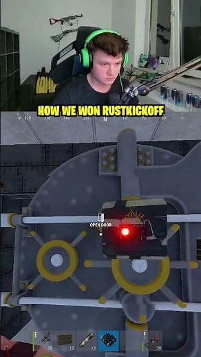 How we WON RUSTKICKOFF 😈 #oilrats #rust #shorts
