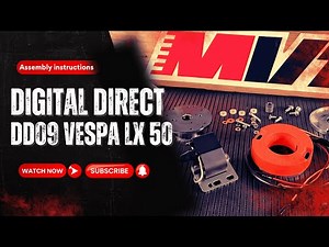 Notice montage allumage MVT Digital Direct DD09 PIAGGIO VESPA 50 LX