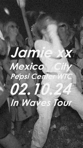 Mexico City Tickets available now via https://www.jamiexx.com/tour/ | Jamie xx