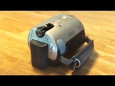 How to access files from a SONY Handycam DCR-SR32 (or anything similar)