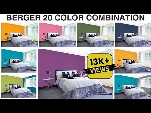 2024 Latest Berger Color Combination for painting with Code #bergerpaints #trending