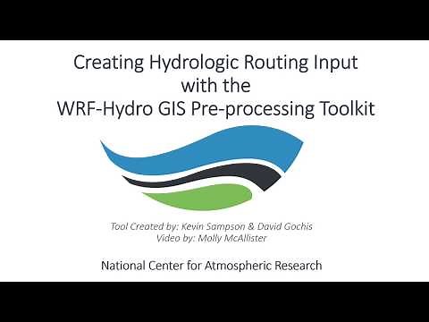WRF-Hydro GISPre-processing Tool Version 5 Demo