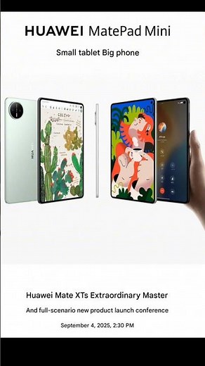 Huawei MatePad Mini Teased – Compact Tablet Launch Soon!