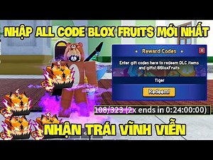 Summary of 13 Codes X2 Experience and Newest Tiger Fruit in Blox Fruit | Roblox