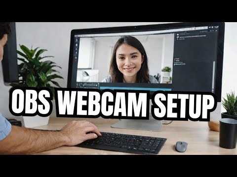 How to setup add install webcam camera in obs studio | Lunar Computer College