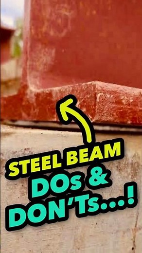 Steel Beam Tips & Install, Padstones, Shimming, Dry Packing