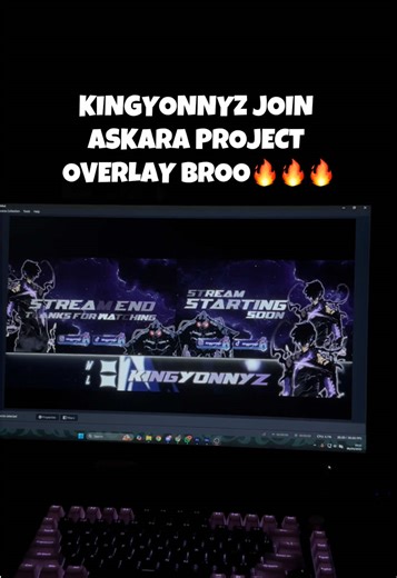 Animated Overlay for Live Streaming on TikTok and OBS