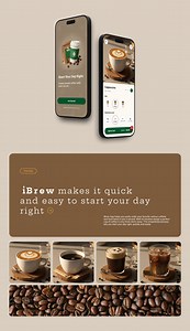 iBrew Coffee Shop App - Anastasia Ferenets