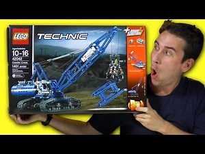 Lego Technic Crawler Crane Set 42042 | Unboxing Building Review