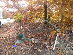 UPDATE: One Car Accident On Crandall Road Knocks Out Pole