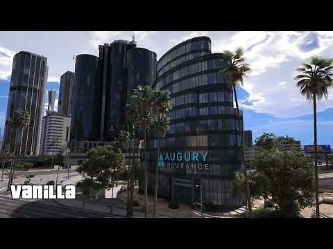 GTA 5: Definitive Edition Mod Showcase (Improved RT Reflections)